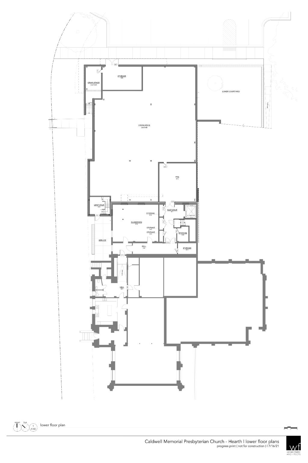 Hearth Hall Floor Plan – Caldwell Presbyterian Church